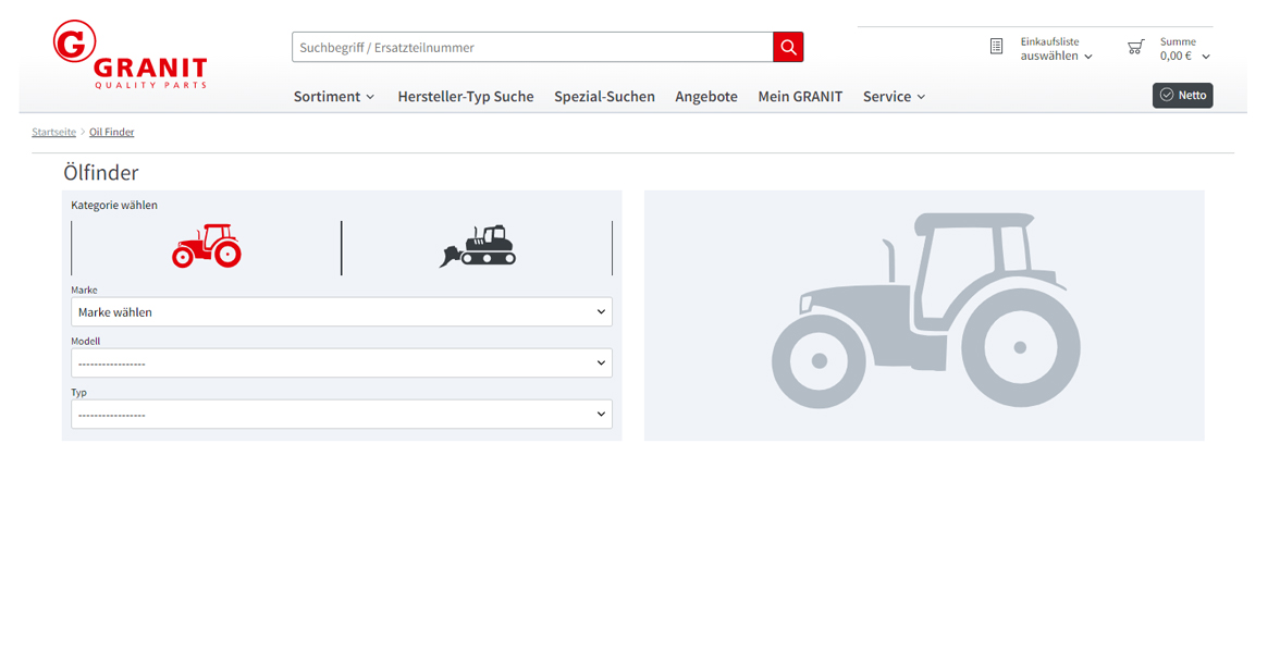 The handy oil finder