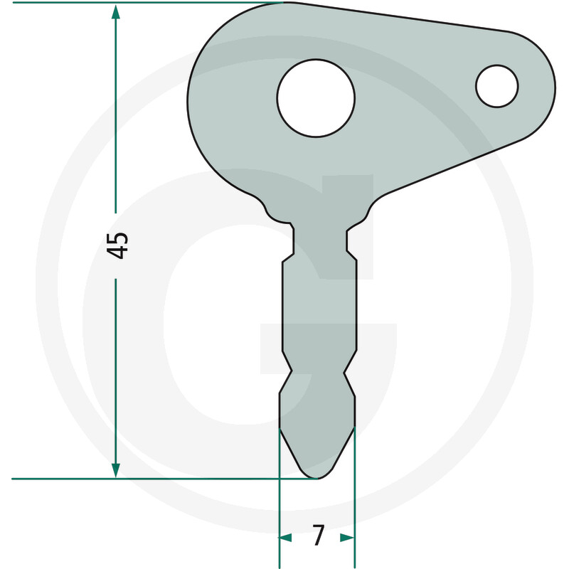 Cobo Replacement key