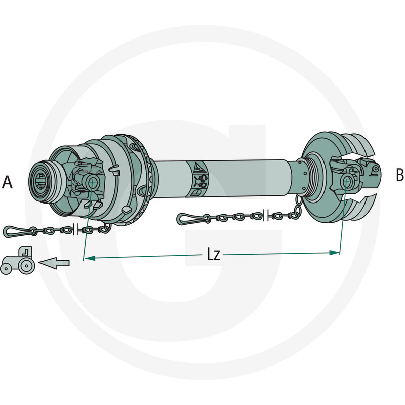 Walterscheid PTO shaft