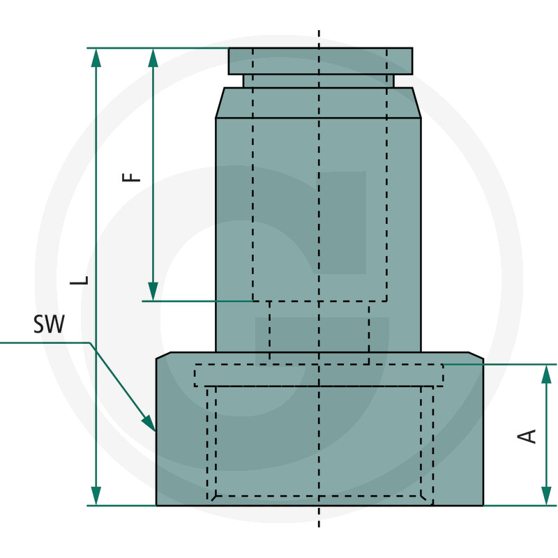 Straight screw-on fittings buy online