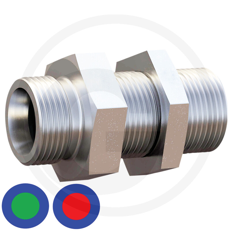X-GSA straight screw-in bulkhead threaded fittings buy online